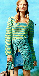 Ravelry: # 03 Tunic with Wrap Skirt pattern by Sabrina/Sandra team ...