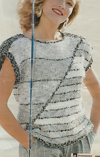 Ravelry: # 41 Pull à rayures décalées pattern by Sandra Magazine