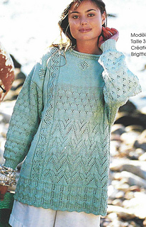 Ravelry: # 18 Pulli in Mint pattern by Brigitte Appel