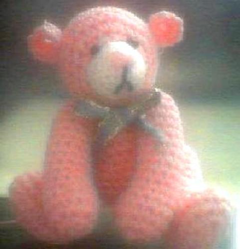 Ravelry: MONIQUE Miniature Thread Crochet Bear pattern by Edith Molina