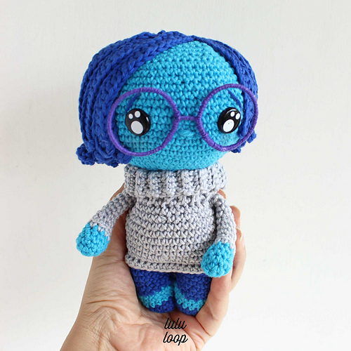 Ravelry: Sadness Inspired Inside Out pattern by America Lira