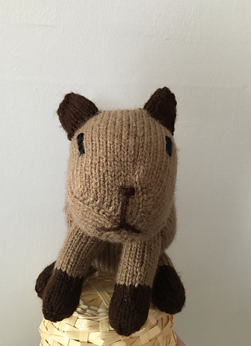 Ravelry: Capybara pattern by Luna Knitting