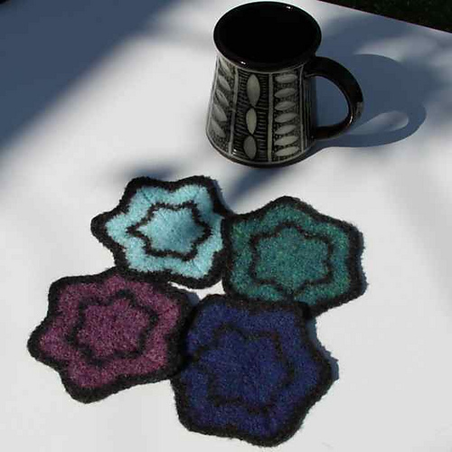 Ravelry: Java Flower Coasters pattern by Lusted to Wander