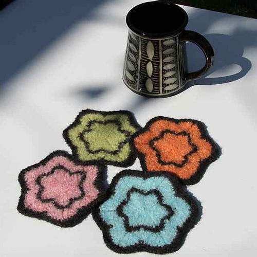 Ravelry: Java Flower Coasters pattern by Lusted to Wander