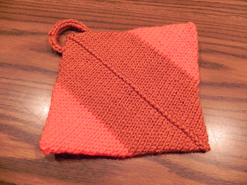 Ravelry: Mitered Hot Pads pattern by Lori Utley