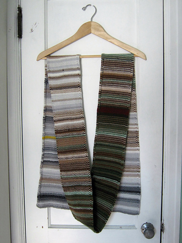 Ravelry: My Year in Temperatures -Scarf- pattern by Kristen Cooper