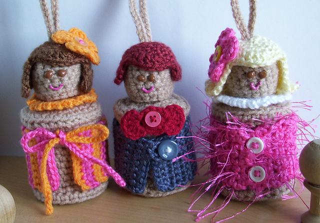 Ravelry: Dress Up Spool Dolls pattern by Sally Byrne