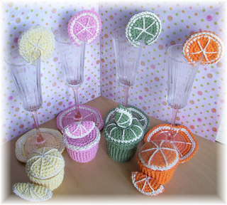 Ravelry: Citrus Surprise Cupcakes pattern by Sally Byrne