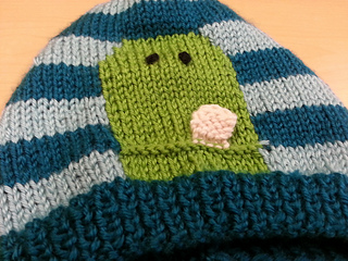 Ravelry: afeistyknitter's Monster Face Hat