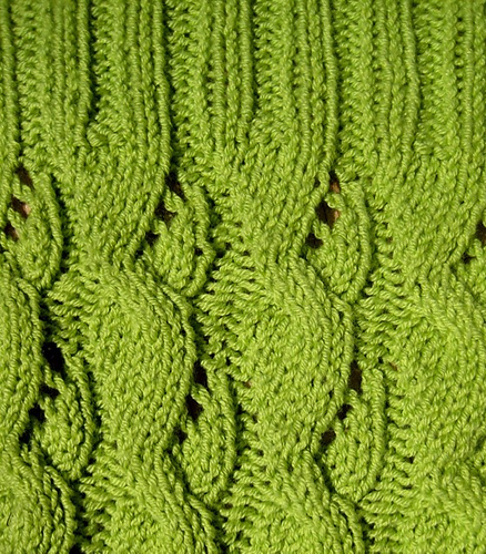 Ravelry: Wavy Cables Knitted Socks pattern by Lynn M. Wilson