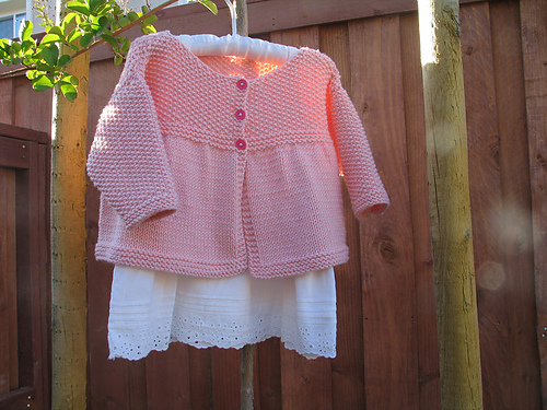 Ravelry: Matinee Jacket pattern by Claire Montgomerie