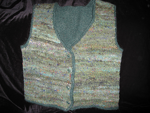 Ravelry: One Piece Vest pattern by Ann Norling