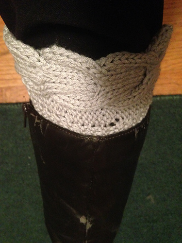 Ravelry: Barbara Welly Boot Toppers / Warmers pattern by Miranda Jollie