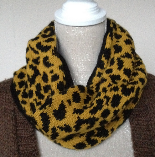 Ravelry: LouDoubleKnitter's Snood ~ Leopard Print
