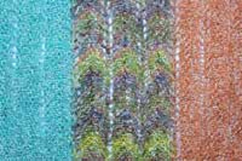 Ravelry: Uluru Three Color Shawl pattern by Linda Lynn