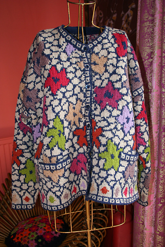 Ravelry: #2 Flower Print Jacket pattern by Kaffe Fassett