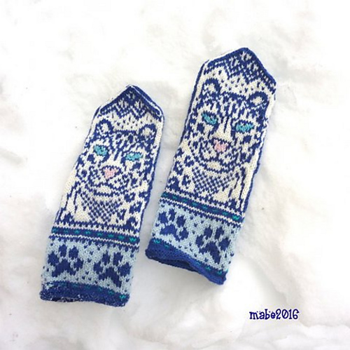 Ravelry: Snow Leopard pattern by Natalia Moreva