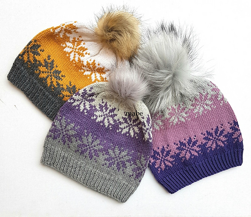 Ravelry: Septemberstjerner Lue | September Star Beanie pattern by MaBe