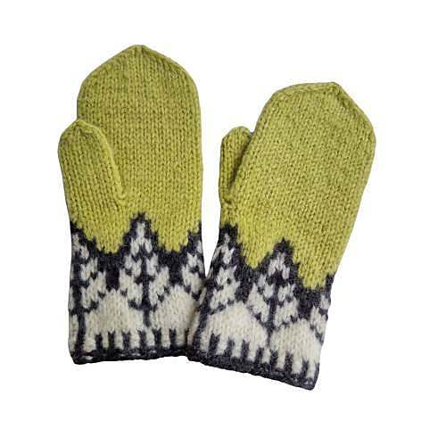Ravelry: Tova bladvotter / Leaf mittens pattern by MaBe