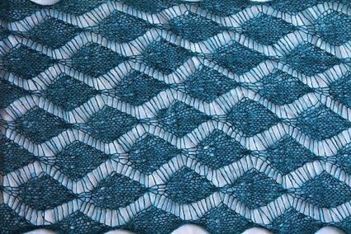 Ravelry: Dangling Leaves Shawl pattern by Iris Schreier