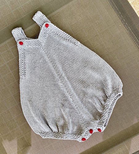 Ravelry: Pickles Romper pattern by Marta Porcel