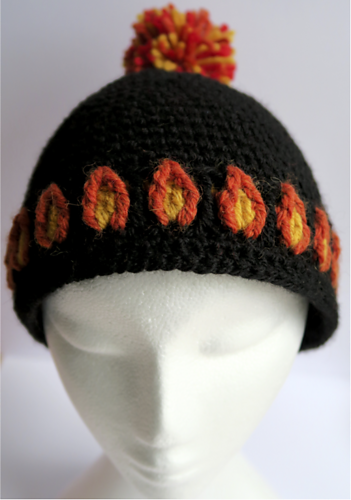 Ravelry: Bonfire Beanie pattern by Anne Schüler