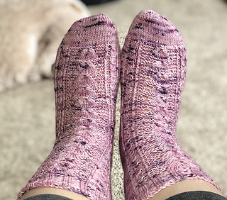 Ravelry: madamepurl's Cornish Cream Tea Socks