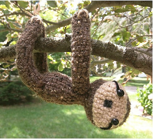 Ravelry: Sloth Plush pattern by Madison Paris
