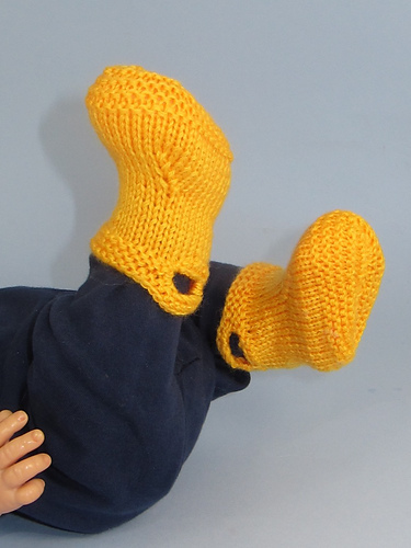 Ravelry: Baby Pull On Boots (Booties) pattern by Christine Grant