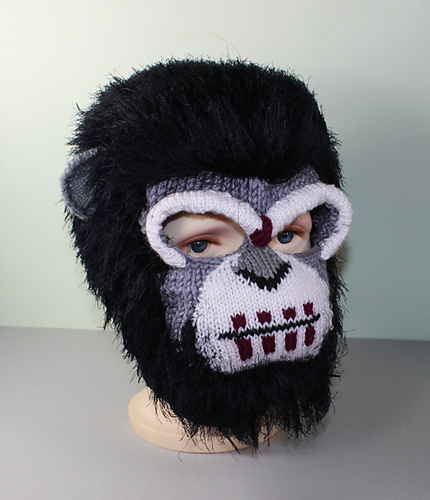 Ravelry: Ape Mask Balaclava pattern by Christine Grant