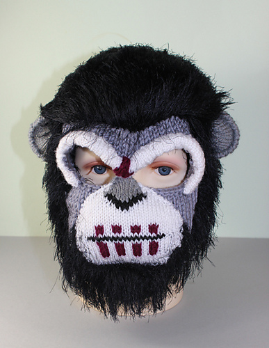 Ravelry: Ape Mask Balaclava pattern by Christine Grant