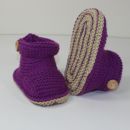 Ravelry: Toddler One Button Ankle Boots pattern by Christine Grant