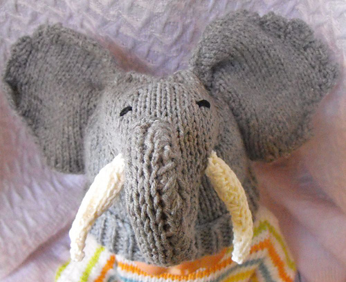 Ravelry: Baby Big Ears Elephant Hat pattern by Christine Grant
