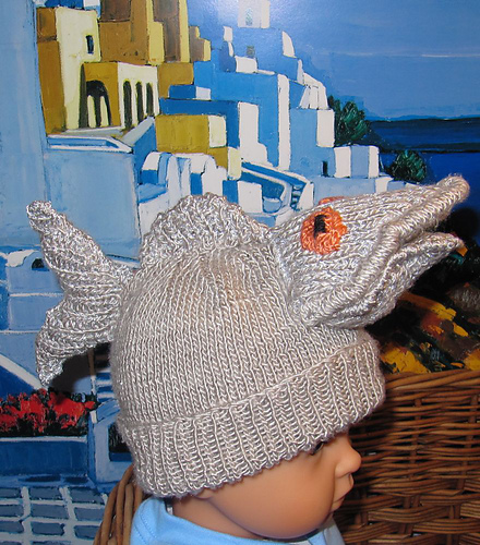 Ravelry: Something Fishy Fish Beanie Hat pattern by Christine Grant