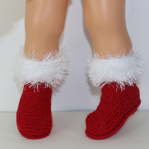 Ravelry: Toddler Simple Christmas Boots pattern by Christine Grant
