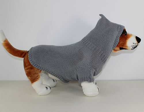 Ravelry: Simple Dog Hoodie pattern by Christine Grant