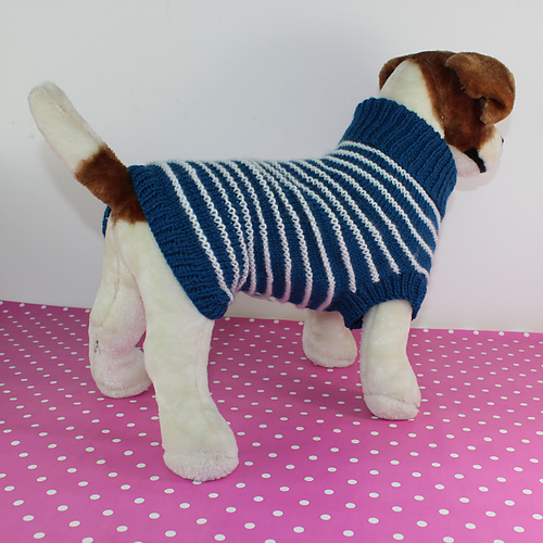 Ravelry: Dog Stripe Sweater pattern by Christine Grant