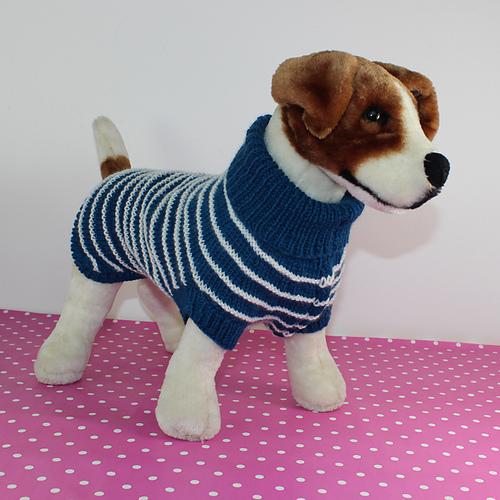 Ravelry: Dog Stripe Sweater pattern by Christine Grant