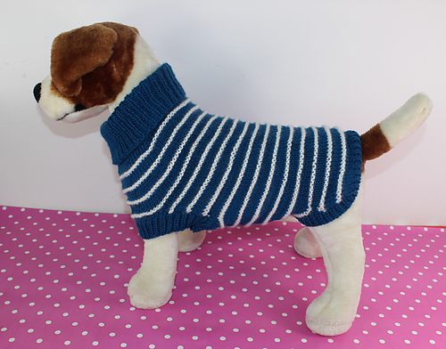 Ravelry: Dog Stripe Sweater pattern by Christine Grant