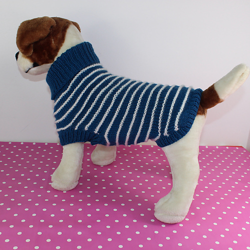 Ravelry: Dog Stripe Sweater pattern by Christine Grant