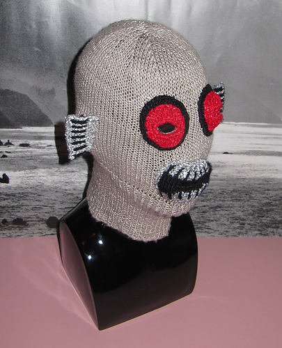 Ravelry: Really Scary Monster Balaclava pattern by Christine Grant
