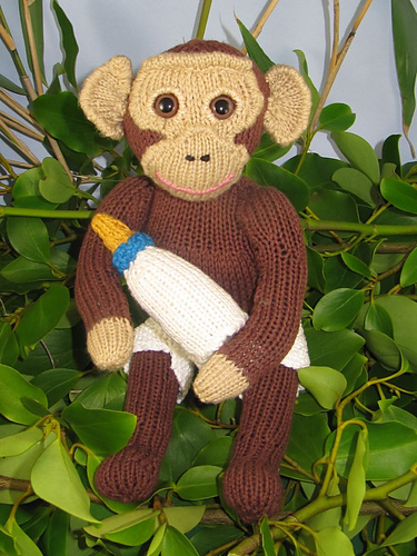 Ravelry: Charlie the Baby Chimpanzee pattern by Christine Grant
