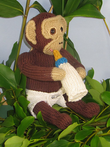 Ravelry: Charlie the Baby Chimpanzee pattern by Christine Grant
