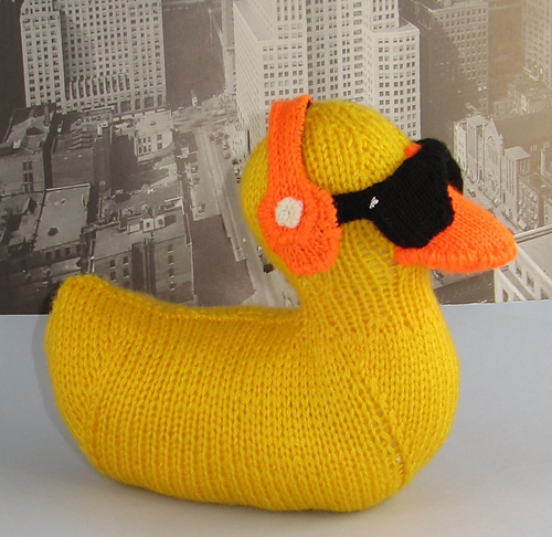 Ravelry: Uber Cool Rubber Ducky Duck Toy pattern by Christine Grant