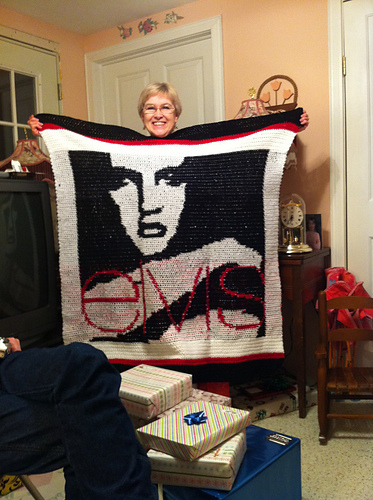 Ravelry: elvis graph pattern by Abigail Goss and Linda Gelb