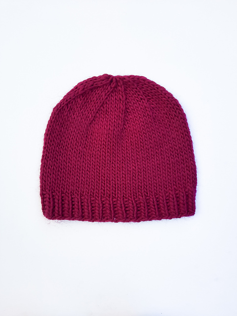 Ravelry: Bulky Beginner's Hat pattern by Maggie Billings
