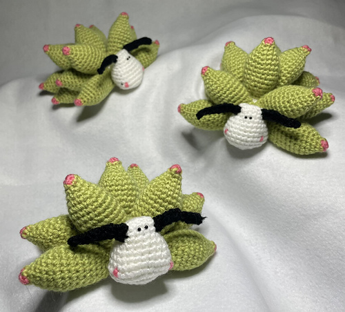 Ravelry: Sea Creatures Shaun the sheep nudibranch pattern by Maggie Cat