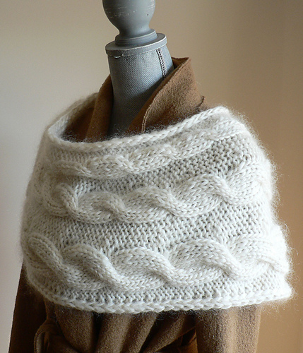 Ravelry: Concentric Cables pattern by 10 Hours or Less