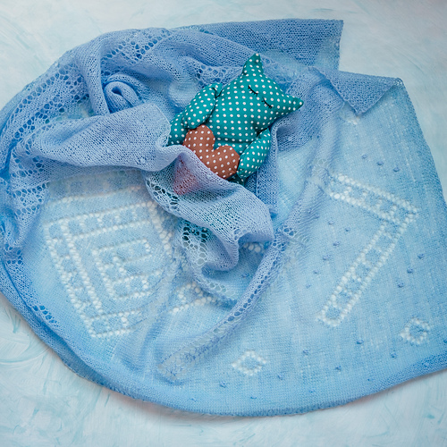 Ravelry: Find The Way Stole pattern by Marina Guseva