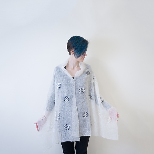 Ravelry: Cosmic Dandelion Stole pattern by Marina Guseva